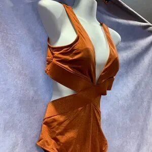Cupshe | Swim | Cupshe One Piece Deep V High Leg Bathing Suit | Poshmark
